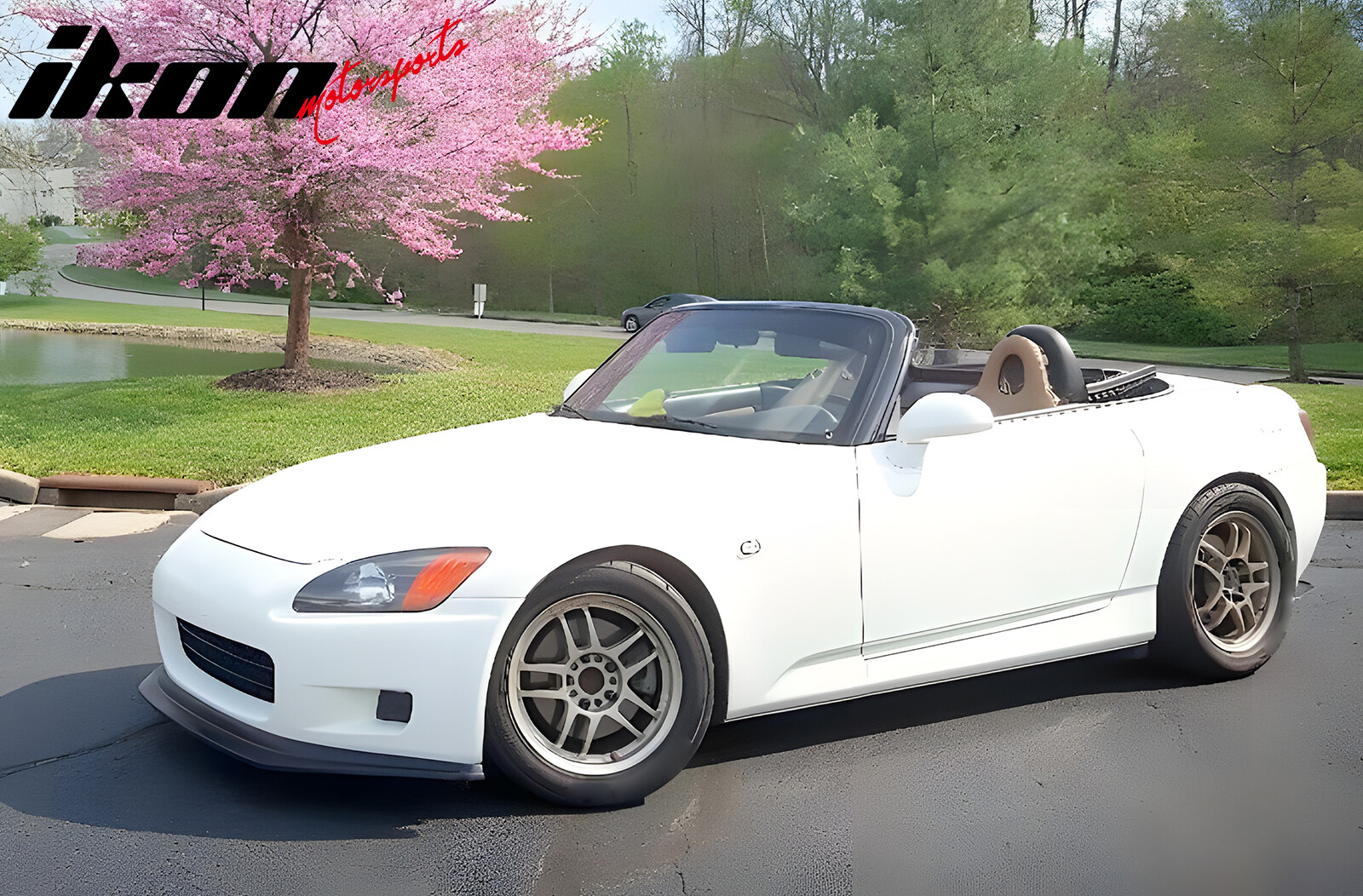 Fits 00-03 Honda S2000 AP1 Front Bumper Lip Spoiler PU MDA Track Spec ...