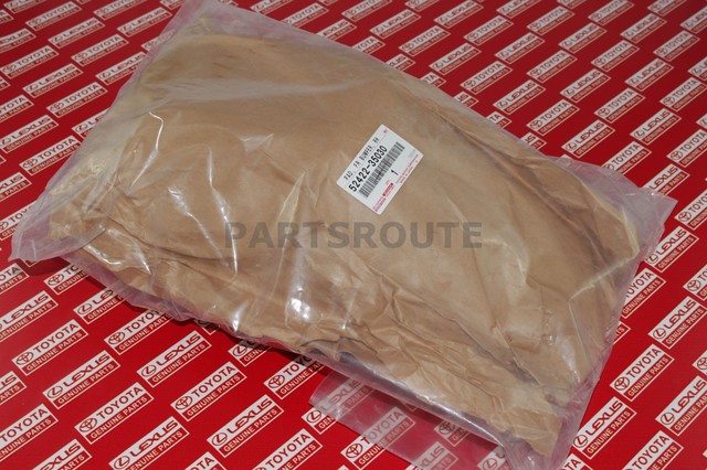 Genuine Toyota FJ Cruiser 2007-2014 Right Front Bumper Pad Silver OEM ...