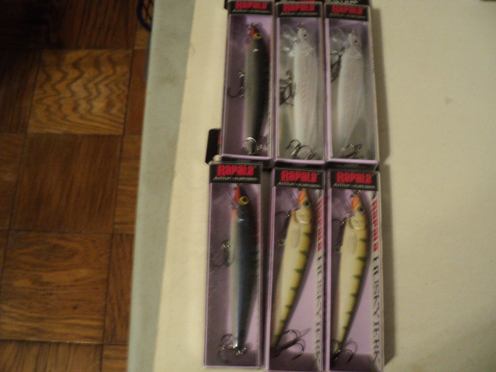 6 -RAPALA HUSKY JERKS STICKBAITS SIZE HJ-10 NIP MIXED COLORS LOT #2 | eBay