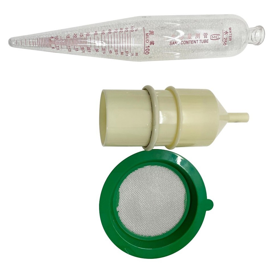 Mud Test Profession Set Instrument Mud Hydrometer+Sand Flow Meter+Mud ...