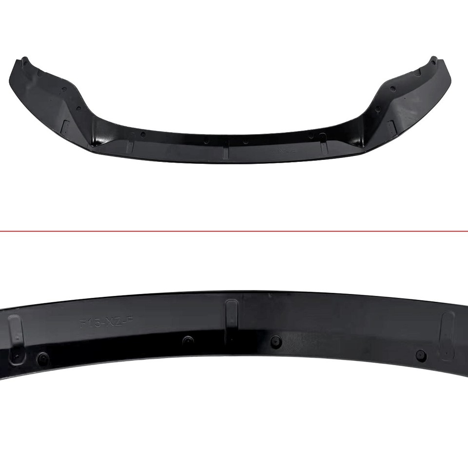 ABS Front Bumper Lip Splitter Fits For BMW X5 F15 Base 2014-2018 Gloss ...