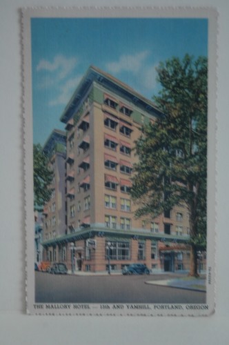 The Mallory Hotel, Portland, Oregon Vintage Postcard | eBay