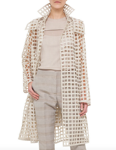 Akris Open Grid Coat SZ 40 = US 8 (Fits all) - NWOT | eBay
