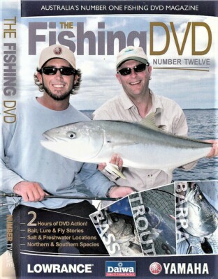 The FISHING DVD Number 12 TV SERIES Baitballs Slugs Shark Kingfish Tuna ...