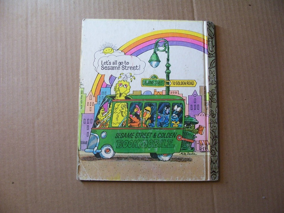 LITTLE GOLDEN SESAME STREET BERTS HALL OF GREAT INVENTIONS 321 1972 ...