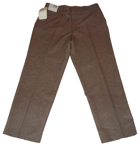 NWT Levi Strauss Action Slacks Pants Men's 36x30 Dacron Brown Vintage ...