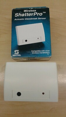 SENTROL WIRELESS converted to 12 volts DC GLASSBREAK DETECTOR ...