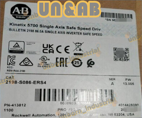 AB 2198-S086-ERS4 / A Kinetix 5700 Single-Axis Module New Factory ...