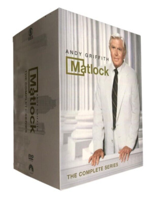Matlock Complete TV Series Season 1-9 (DVD Box Set 52-Disc) Region 1 | eBay