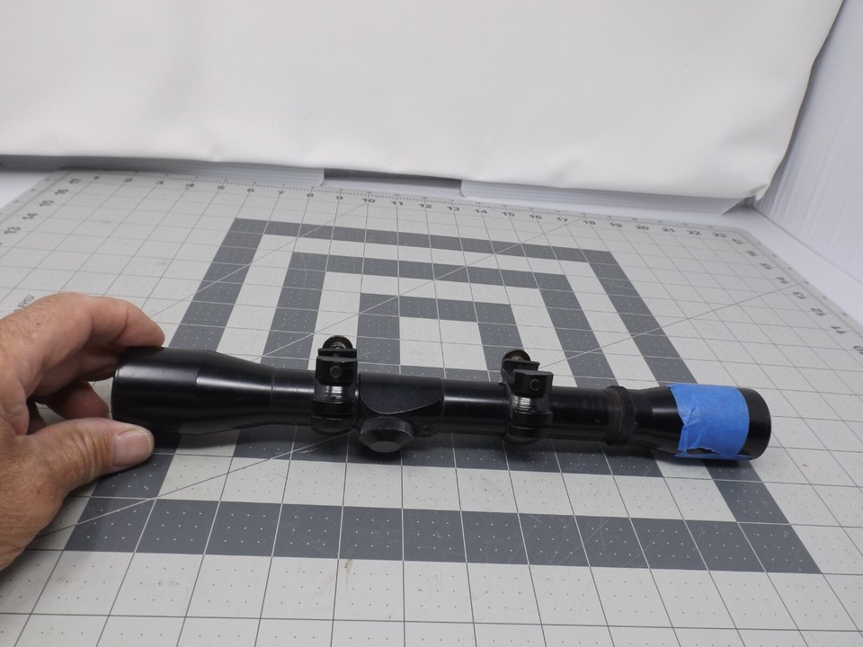 Vintage Bushnell Scope Chief 4x Rifle Scope w/ fine xhairs & Dot Japan ...