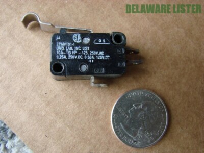 Vintage UND Labs Hook Lever Micro Switch 5A @ 125V UNIMAX NOS FREE S&H ...