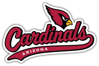 Arizona Cardinals Slogan NFL Football Car Bumper Sticker Decal 5'' x 3 ...