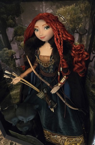 Disney Limited Edition D23 Expo 2022 Exclusive Brave Merida 17” Doll le ...