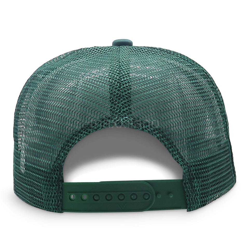 Mens Trucker Hat Mesh Foam Baseball Cap Snapback Adjustable Plain Blank ...