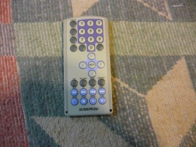 Audiovox RCNN224 Portable DVD Remote Control w/Battery | eBay