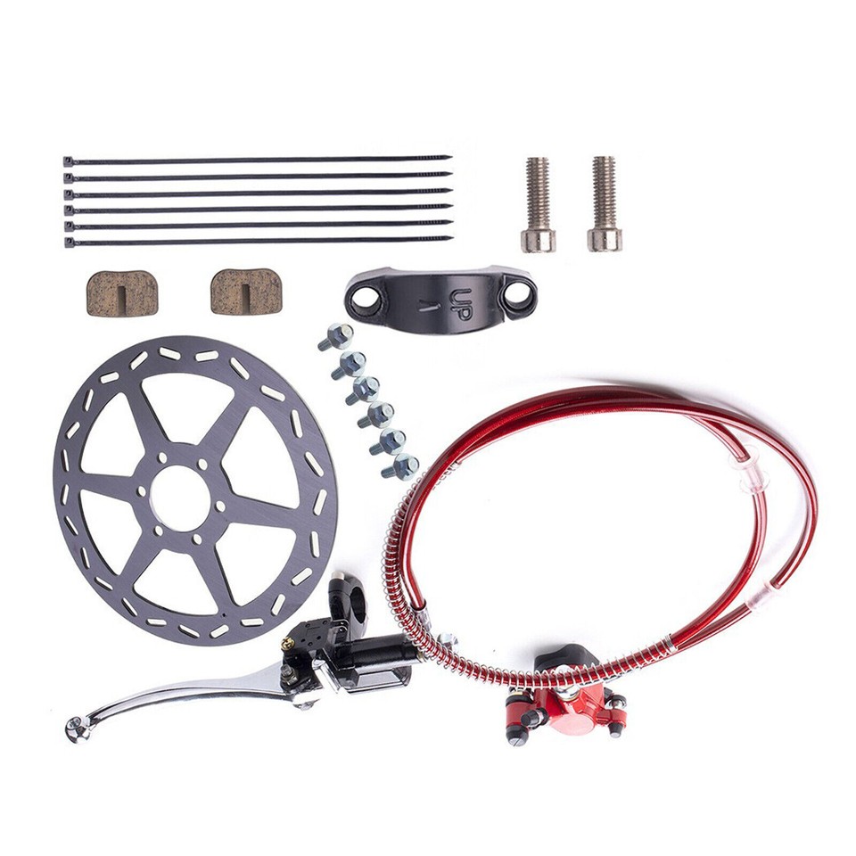 Mini Bike Brake Kit 𝗨𝗽𝗴𝗿𝗮𝗱𝗲𝗱 Hydraulic Disc Brake Caliper Assembly ...