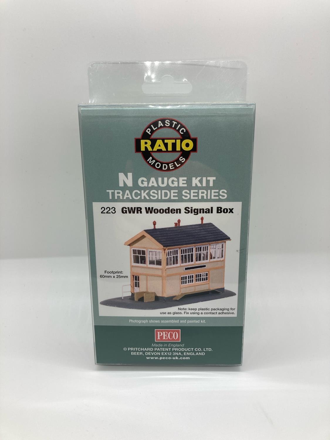 GWR Wooden Signal Box Kit - N gauge Ratio 223 | eBay