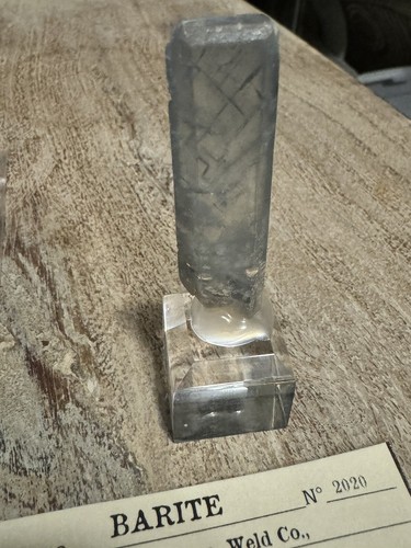 Barite crystal, Stoneham Weld Co, Colorado USA | eBay