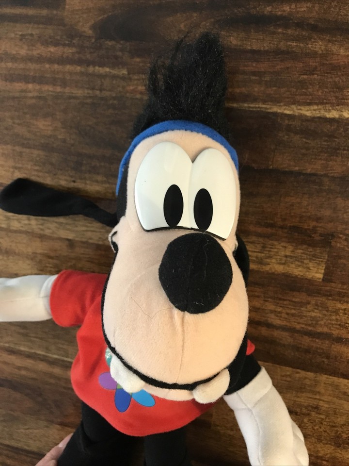 RARE Goofy Movie Max Goofy Son Plush Doll By Mattel Walt Disney Company ...