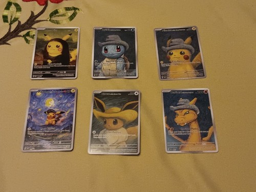 6 Starry Night Pokemon x Van Gogh Promo Card - NM | eBay