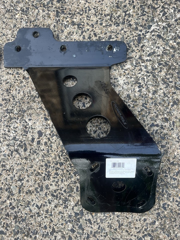 Power Pole Bracket Plate Kit 2” aft-6”rise-Port And Strbd-BLACK PK-J-2 ...