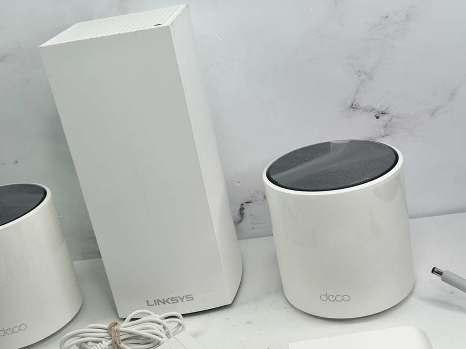 Linksys MX4200 WIFI Router | +2 Tp-Link AX3000 Whole Mesh System Nodes ...