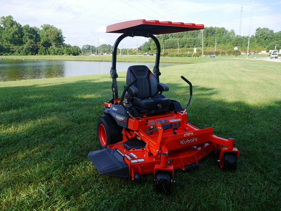 Kubota Orange 37" Universal Plastic Tractor and Lawn Mower Top Canopy ...