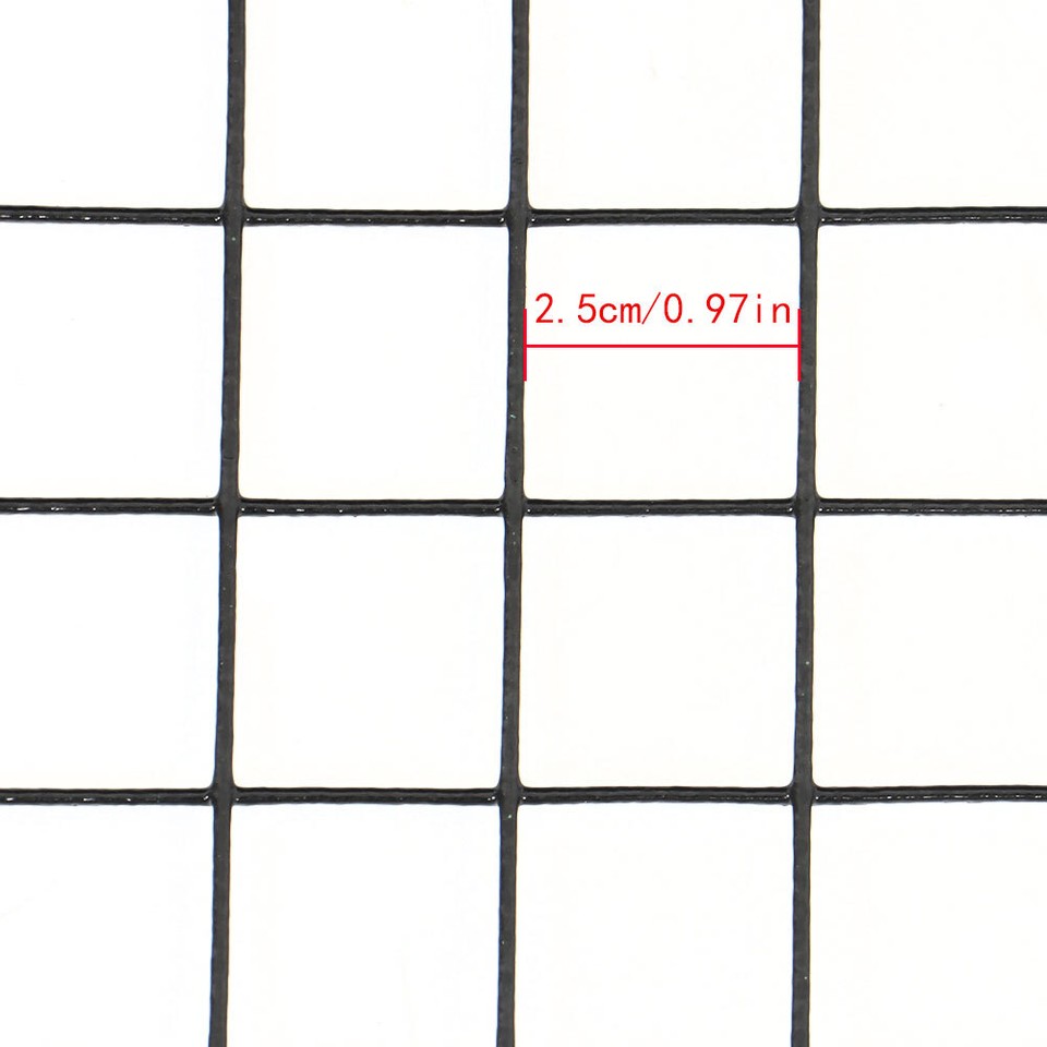 1"x1" Hardware Cloth Welded Wire Fence Vinyl Coated Chicken Rabbit Mesh ...