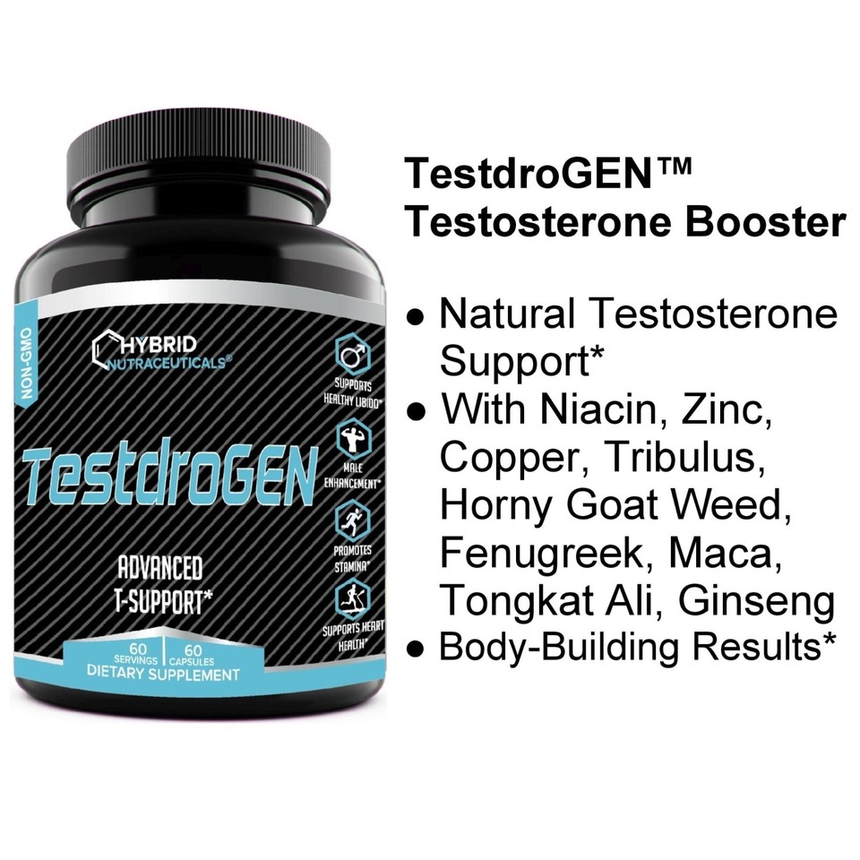Best Test Booster Testosterone Supplement for Men, Estrogen Blocker ...