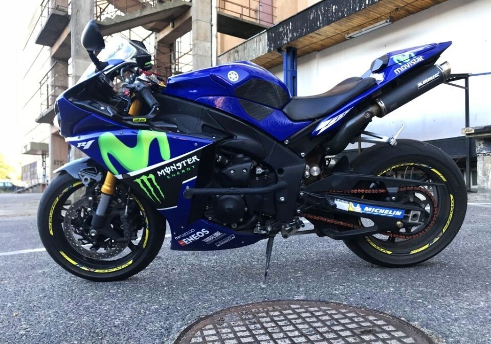 Yamaha YZF R1 2009-2014 crash cage engine guard crash bars stunt race ...