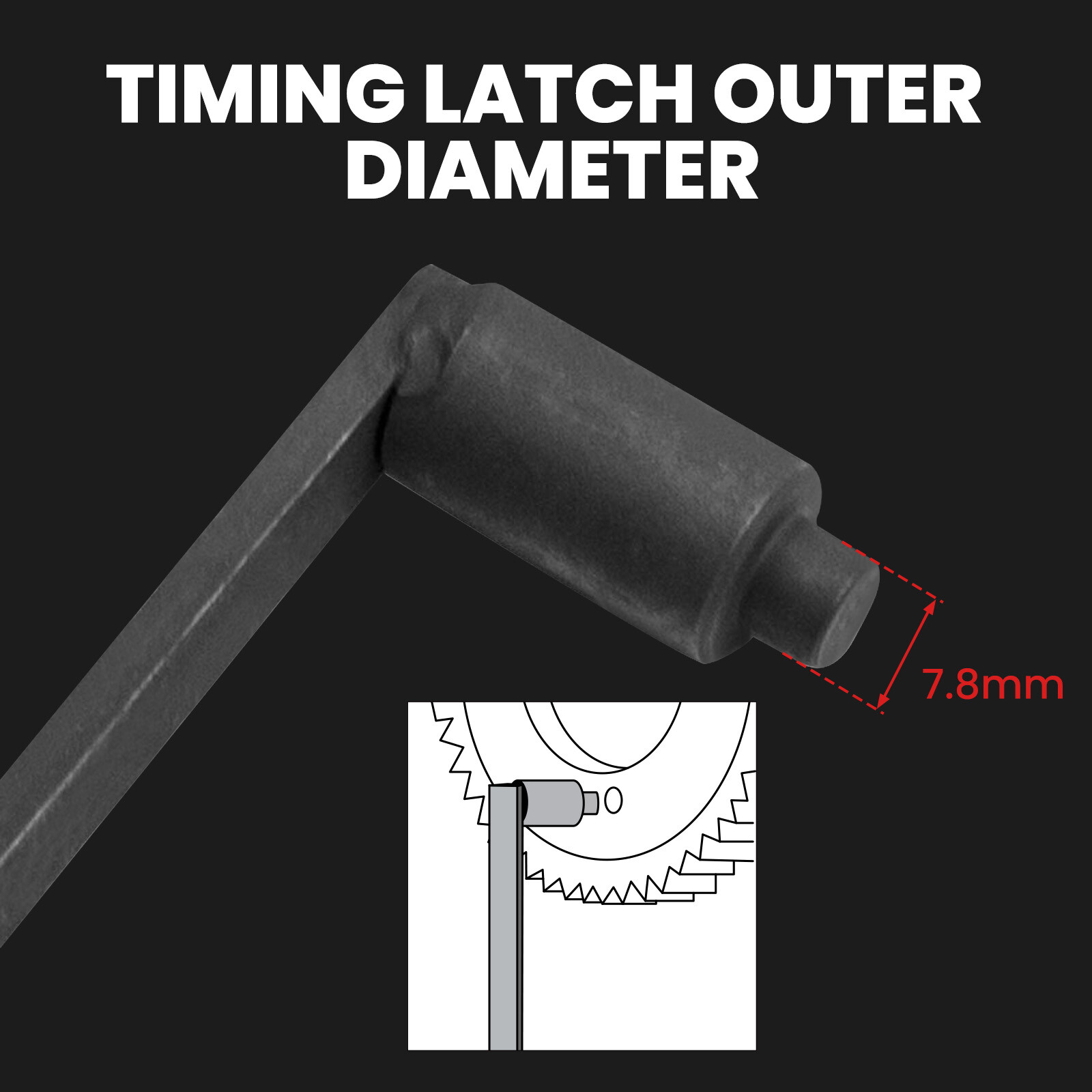 Kits outils calage moteur for Peugeot 208 2008 Citroen C3 C4 0109-2A ...