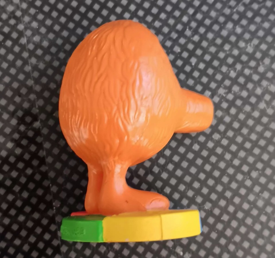 RARE Q*bert figure Kenner Gottlieb vintage 1983 QBERT on disc Mini ...