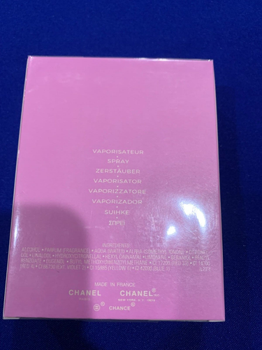 CHANEL Chance Eau Tendre 3.4 Fl. Oz. Eau De Parfum 3145891262605 | eBay