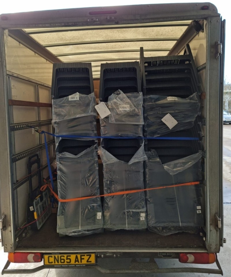 65 plate Renault Luton low loader box van Lwb No Vat Bargain | eBay UK