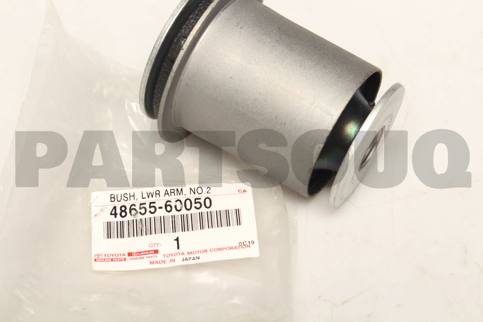 4865560050 Genuine Toyota BUSH, FRONT LOWER ARM, NO.2, RH/LH 48655 ...