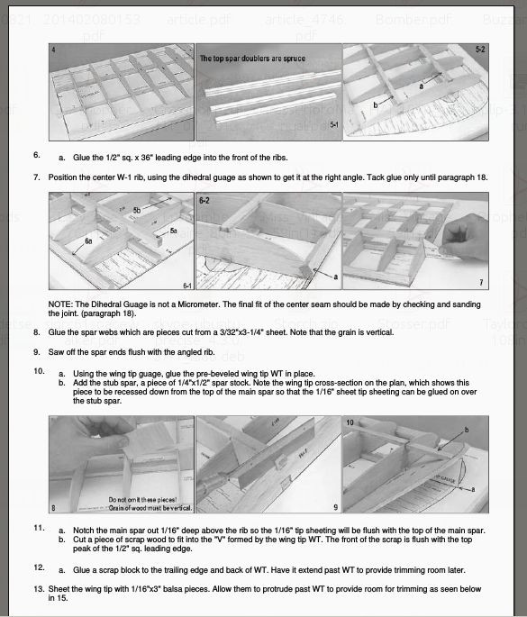 Sig Kadet Senior Giant RC AIrplane Digital PDF plans | eBay