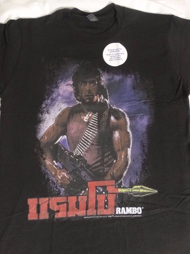 Rambo Movie Stallone John Rambo Officially Licensed T-Shirt | eBay