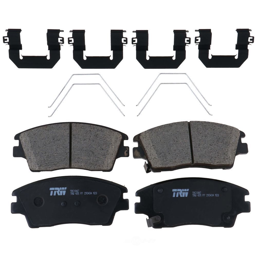 Disc Brake Pad Set-Pro TRW TRC1847 for sale online | eBay