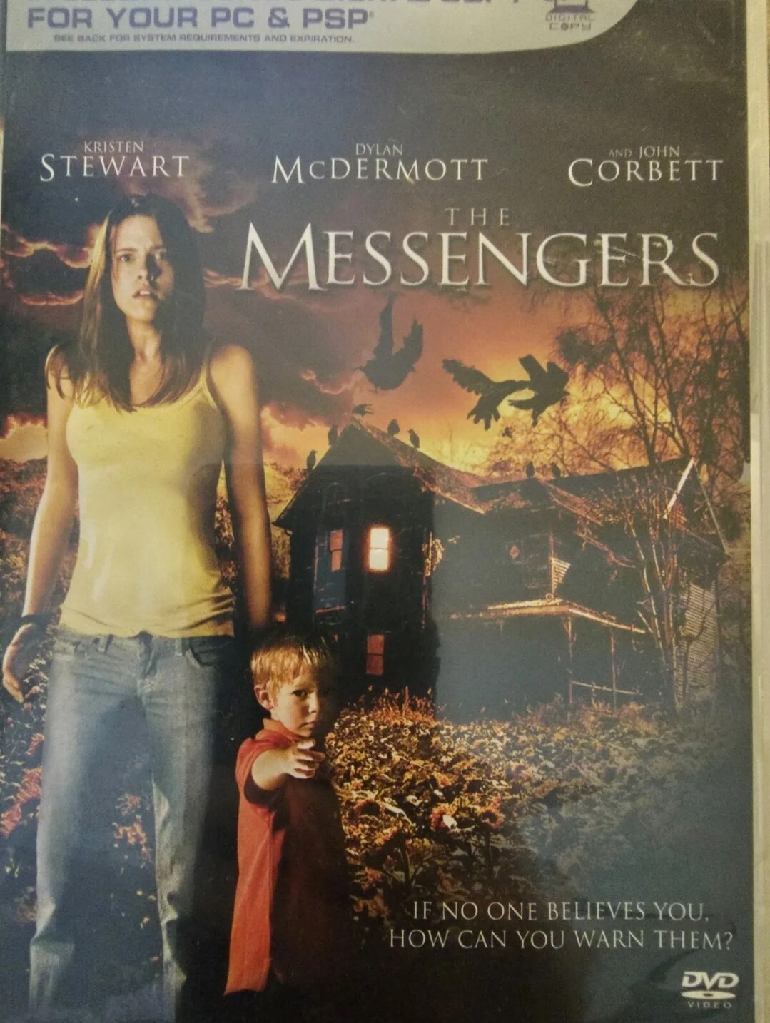 The Messengers (DVD, 2007) Kristen Stewart - Region 1 | eBay
