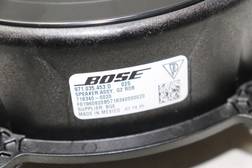 Porsche Taycan Turbo 2021 Bose Rear Door Large Speaker 971035453D J191 ...