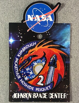 NASA SPACEX CREW-2 MISSION PATCH 4" USA | eBay