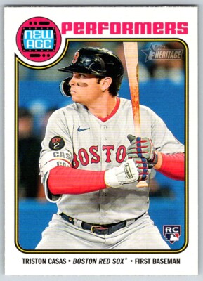 2023 TOPPS HERITAGE SAM MOLL NEW AGE ROOKIE CARD RC OAKLAND ATHLETICS ...