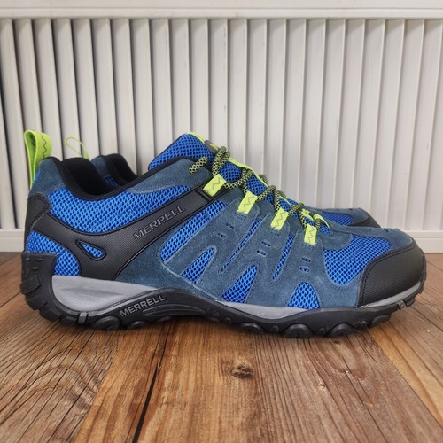 Merrell Accentor Dark Denim Mens Sz 13 Blue Black Hiking Sneakers Shoes ...