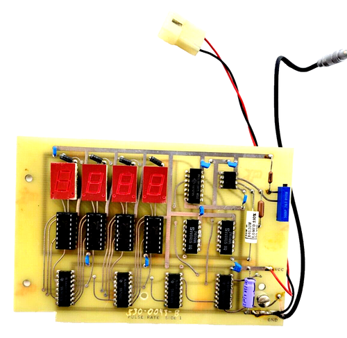 NICOMP SUBMICRON PARTICLE SIZER AUTODILUTE 370 PULSE RATE DISPLAY BOARD ...