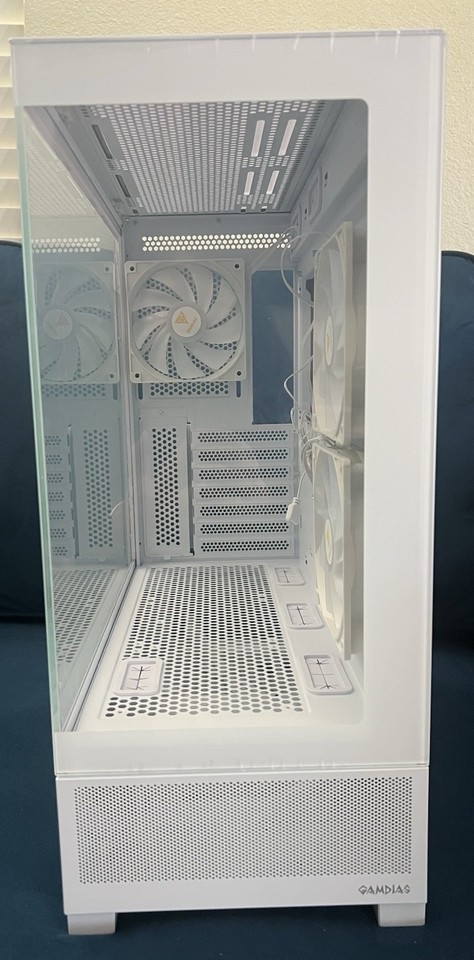 GAMDIAS Atlas M1 Computer Case White New | eBay