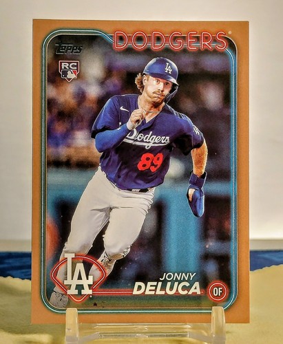 2024 Topps Jonny DeLuca Rookie #233 Gold #366/2024 | eBay
