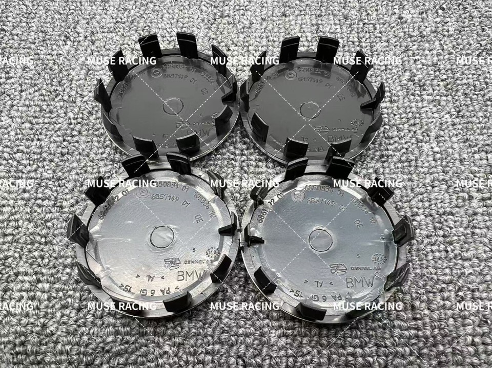 BMW Competition All Black Alloy 56mm 68mm Wheel Center Cap Hub Caps | eBay