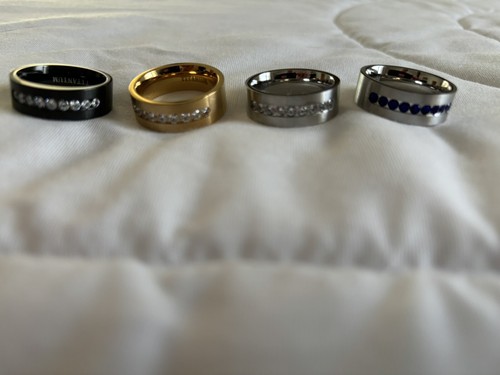 MENS RINGS - LOT OF FOUR - Size 10 | eBay