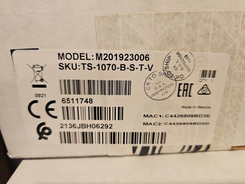 crestron M201923006 Sku: TS-1070-B-S-T-V new in original box. | eBay