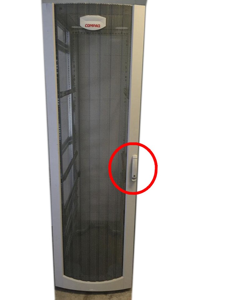 HP Server Rack Cabinet KEY Fits 10000, 9000 Series G2, G3, key# 13112 ...